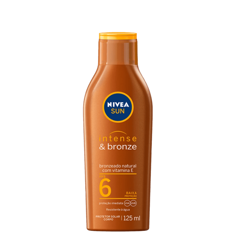 Loção Bronzeadora Nivea Sun Intense & Bronze FPS6 | Beleza na Web