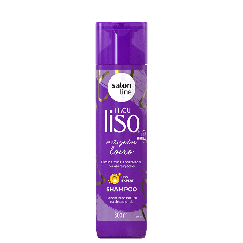 Shampoo Matizador Salon Line Meu Liso | Beleza na Web