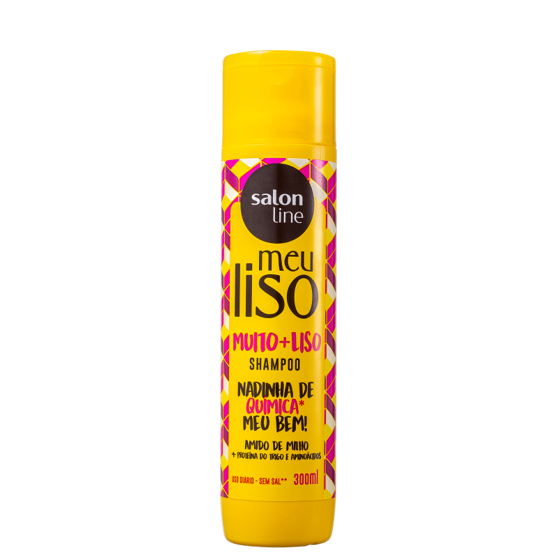 Shampoo Salon Line Meu Liso Muito+Liso | Beleza na Web
