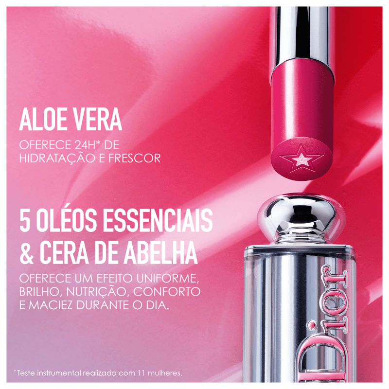 Batom Dior Addict Stellar Halo Shine | Beleza na Web