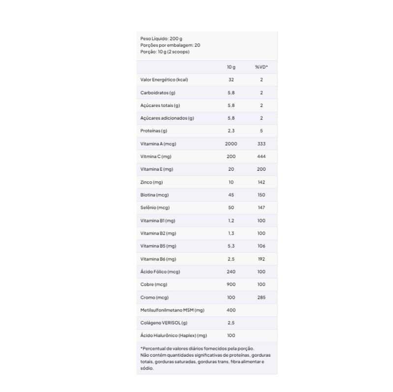 Suplemento Alimentar Em Pó Gummy Hair Collagen Drink | Beleza Na Web