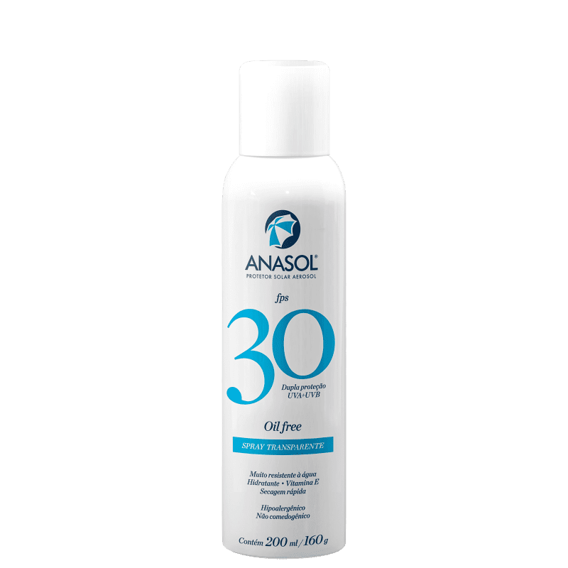 Protetor Solar Spray Transparente Anasol FPS 30 | Beleza na Web