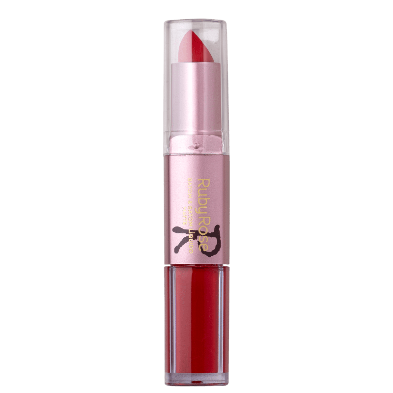 Ruby Rose Duo Matte 358 - Batom | Beleza Na Web PRO Pro