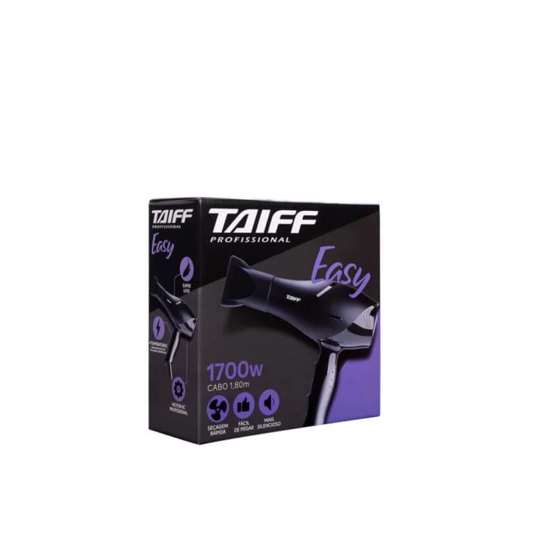 Secador de Cabelo Taiff Easy | Beleza na Web