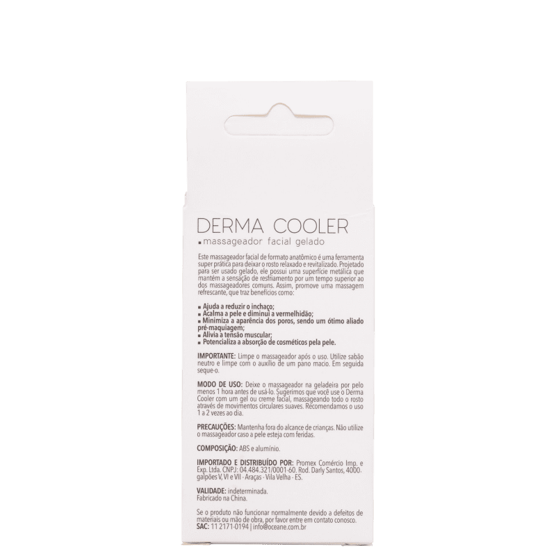 Massageador Facial Océane Derma Cooler | Beleza na Web