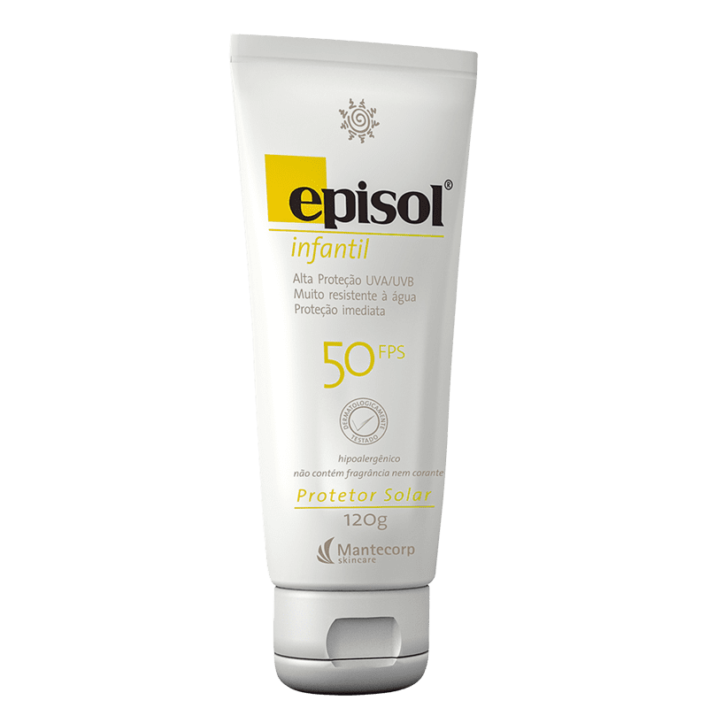 Protetor Solar Mantecorp Episol Infantil FPS 50 | Beleza na Web