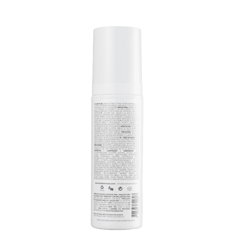 Leave-In BRAÉ Soul Color BB Spray | Beleza na Web