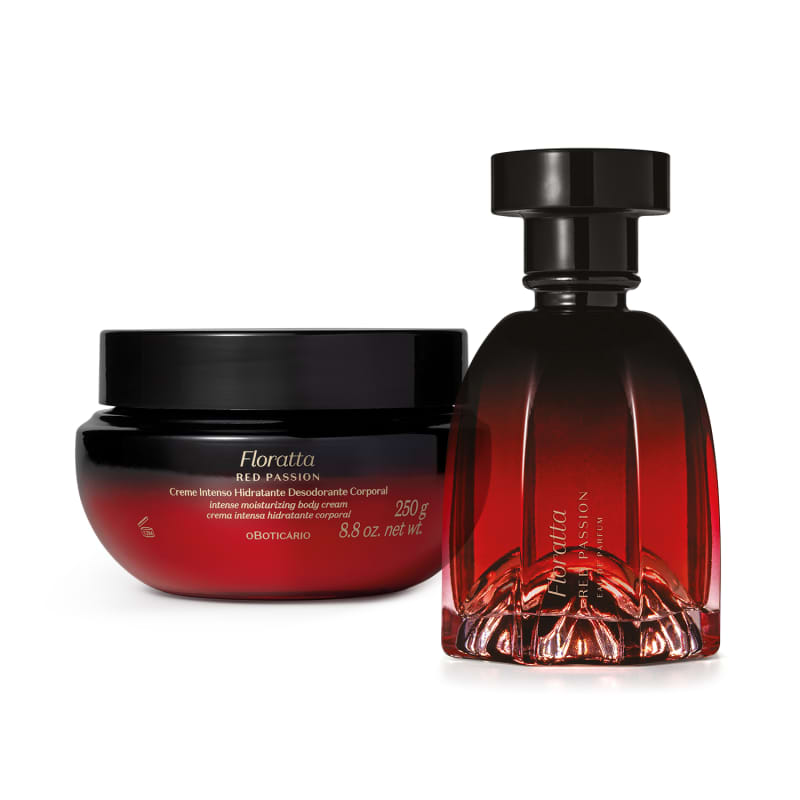 Combo Floratta Red Passion: Eau De Parfum 75ml + Creme Intenso ...