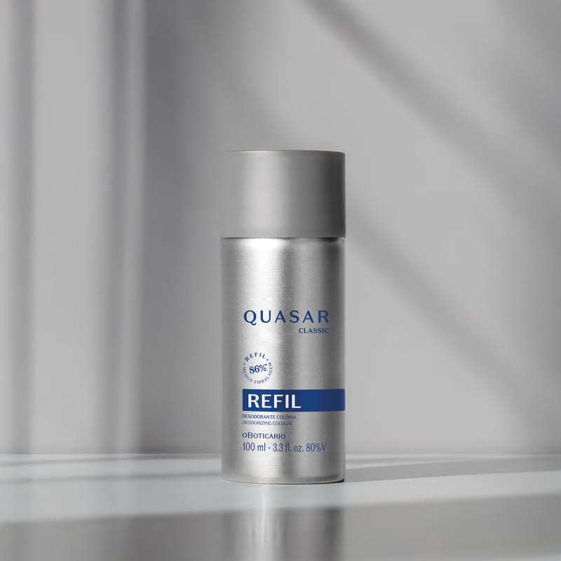Refil Quasar Classic Desodorante Colônia 100ml | O Boticario