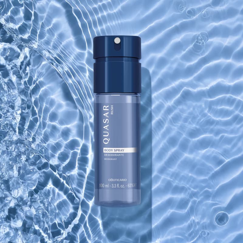 Body Desodorante Spray Quasar Rush 100ml | O Boticário