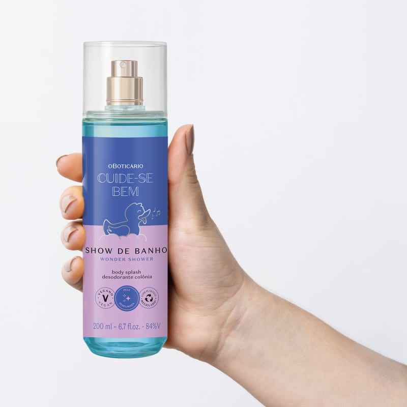 Body Splash Desodorante Colônia Cuide-se Bem Show de Banho 200ml | O ...