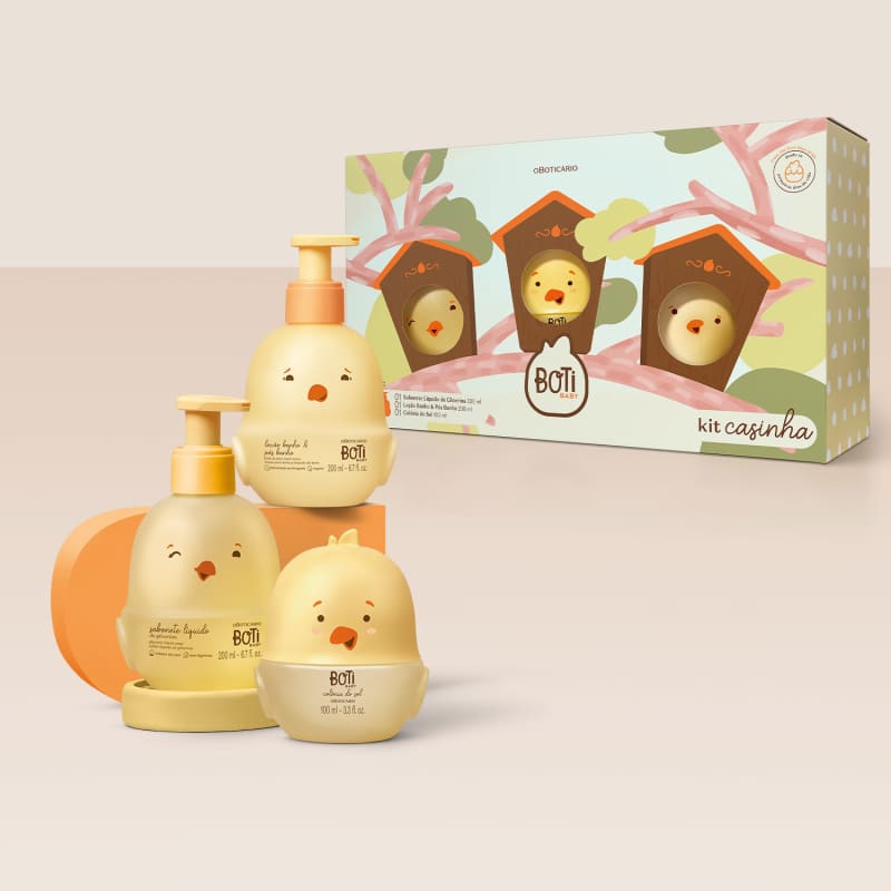Kit Boti Baby Casinha (3 itens) | O Boticário