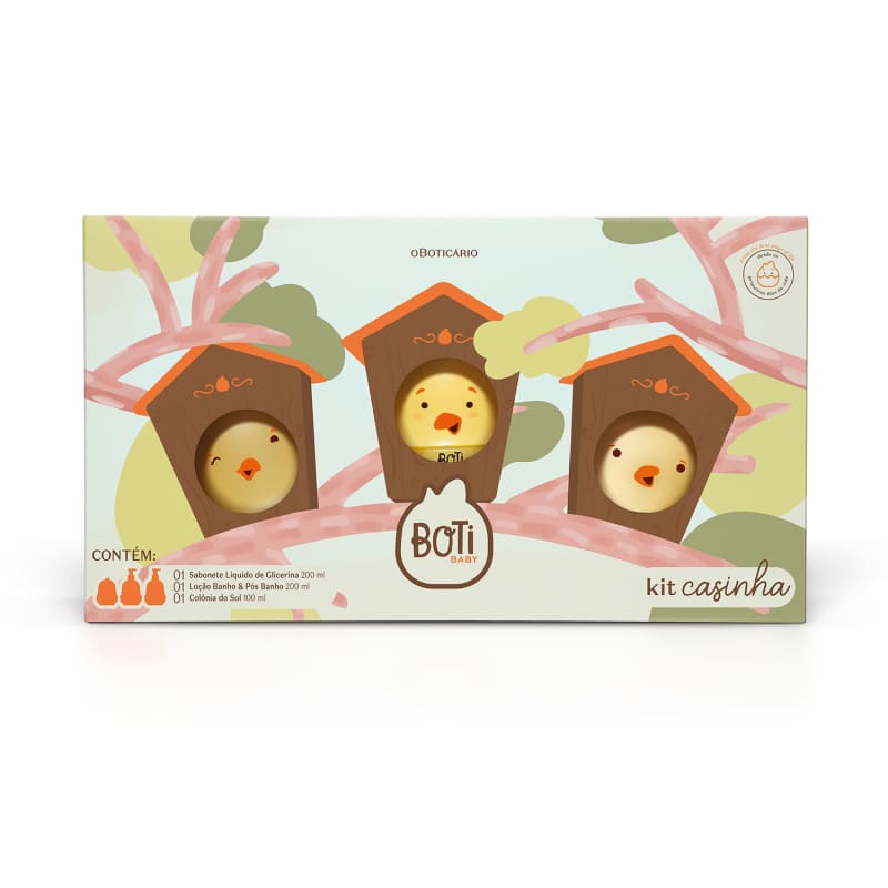 Kit Boti Baby Casinha (3 itens) | O Boticário