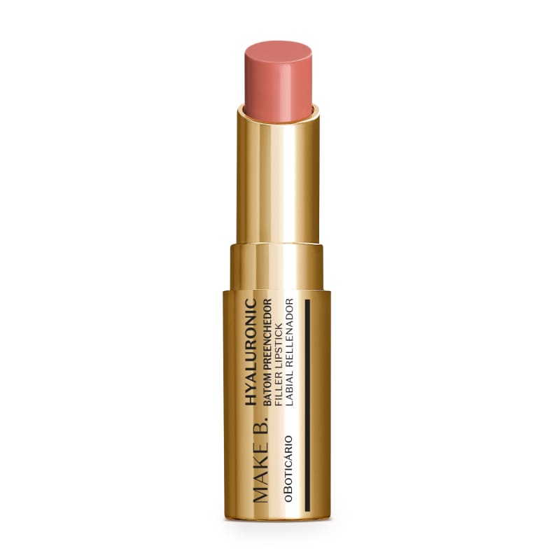 Batom Preenchedor Marrom Candy Tofee Make B. Hyaluronic 3,4g | O Boticário