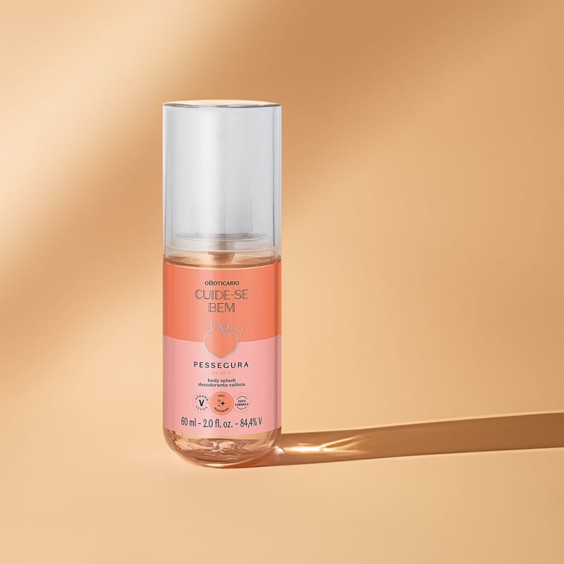 Body Splash Desodorante Colônia Cuide-se Bem Pessegura 60ml | O Boticário