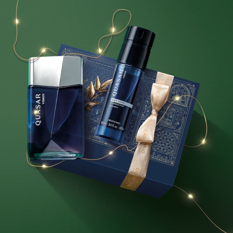 Kit Presente Natal Quasar Vision (2 itens) | O Boticario