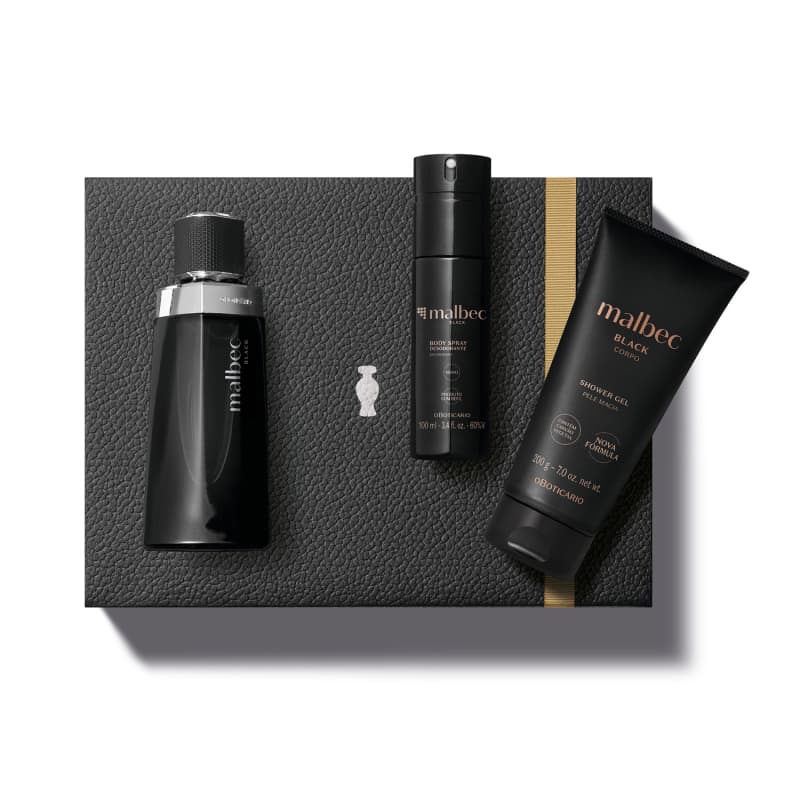 Kit Presente Dia dos Pais Malbec Black (3 itens) | O Boticário