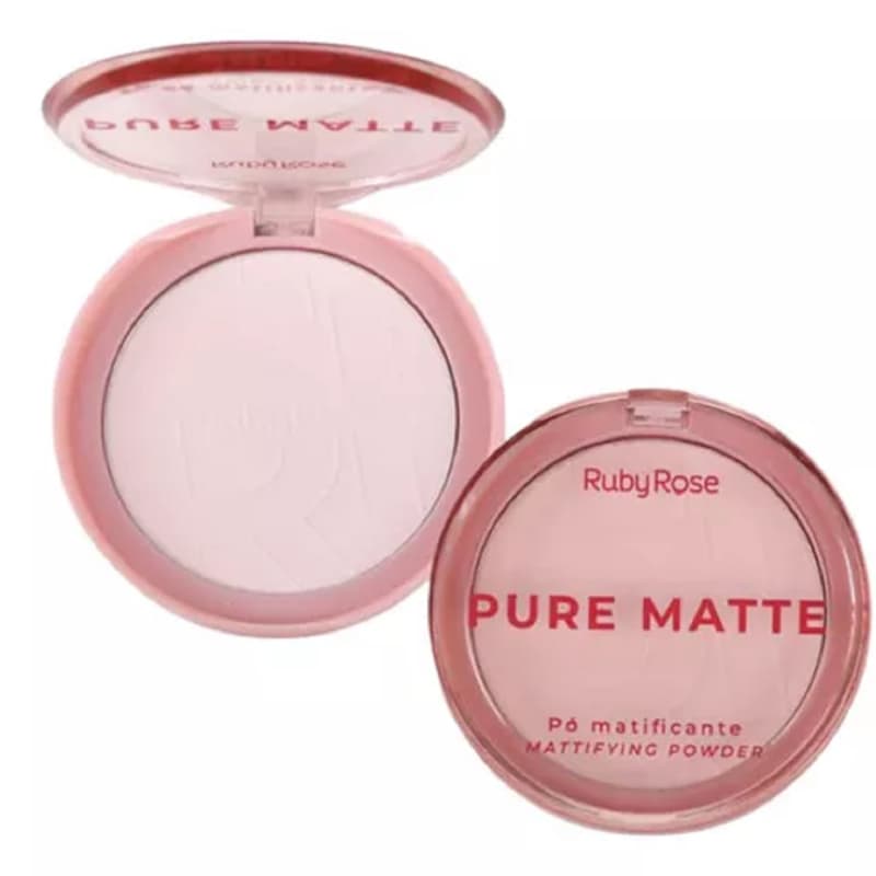Pó Matificante Pure Matte By Ruby Rose Linha Rosa