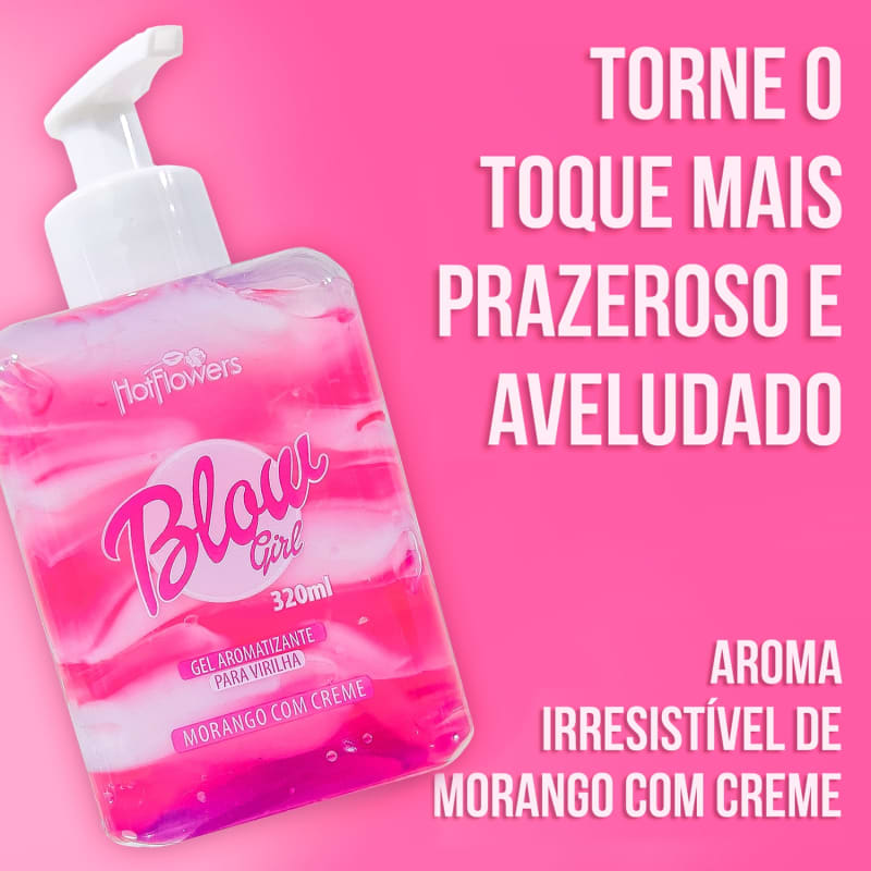 Kit Blow Girl e Sweet Glow Hidratante Aveludado Região Pélvica Virilha ...