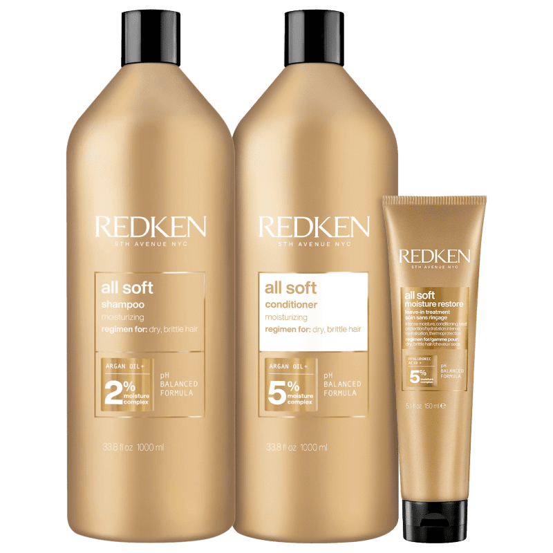 Kit Redken All Soft Moisture Restore Salon Trio | Beleza Na Web PRO PRO