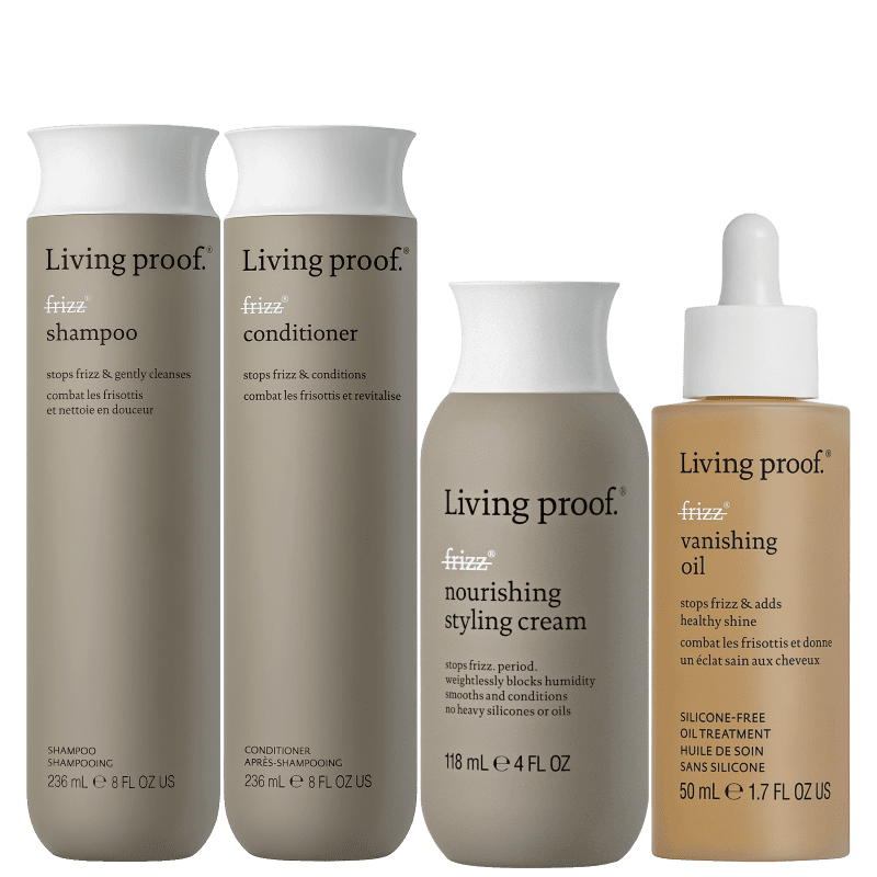 Kit Living Proof No Frizz Nourishing Vanishing Oil | Beleza na Web