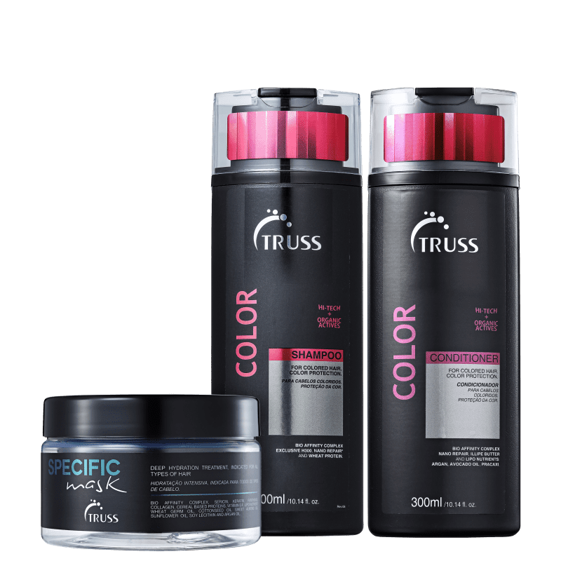 Kit TRUSS Color + Specific Mask Trio | Beleza na Web