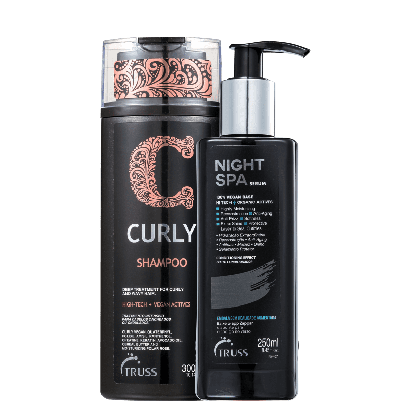 Kit TRUSS Curly Spa | Beleza na Web