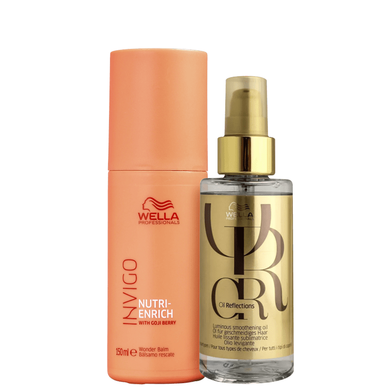 Kit Wella Professionals Oil Reflections Invigo Nutri-Enrich Duo Care ...