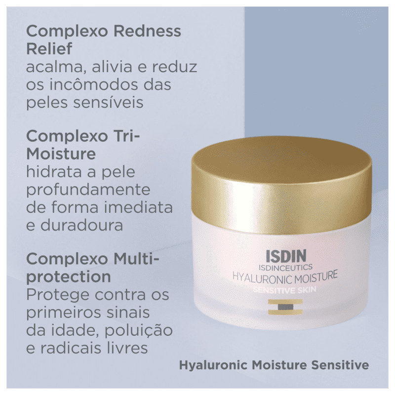 Kit ISDIN ISDINCEUTICS Hyaluronic Moisture Sensitive Skin + Refil ...