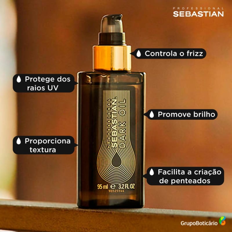 Kit Sebastian Professional Penetraitt Trieto Dark Oil | Beleza na Web