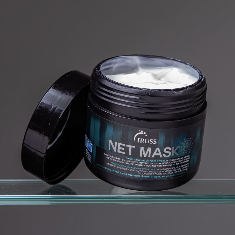 Kit TRUSS Uso Obrigatório Blond + Ultra Hydration + Net Mask Trio Care ...