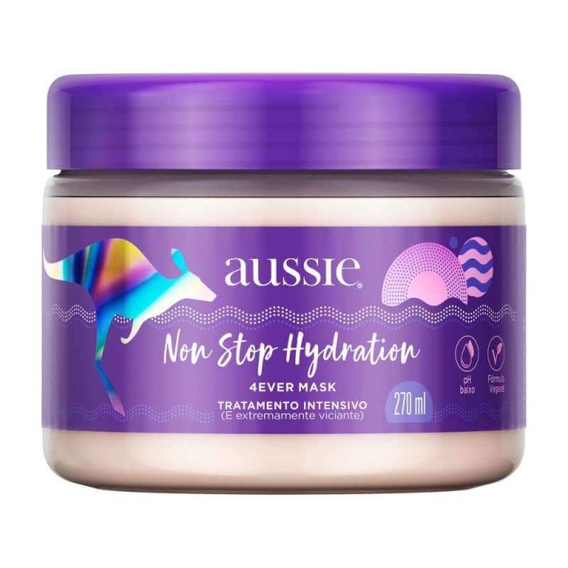 Kit Aussie Mega Moist Super Hidratação Shampoo 180ml + Condicionador ...