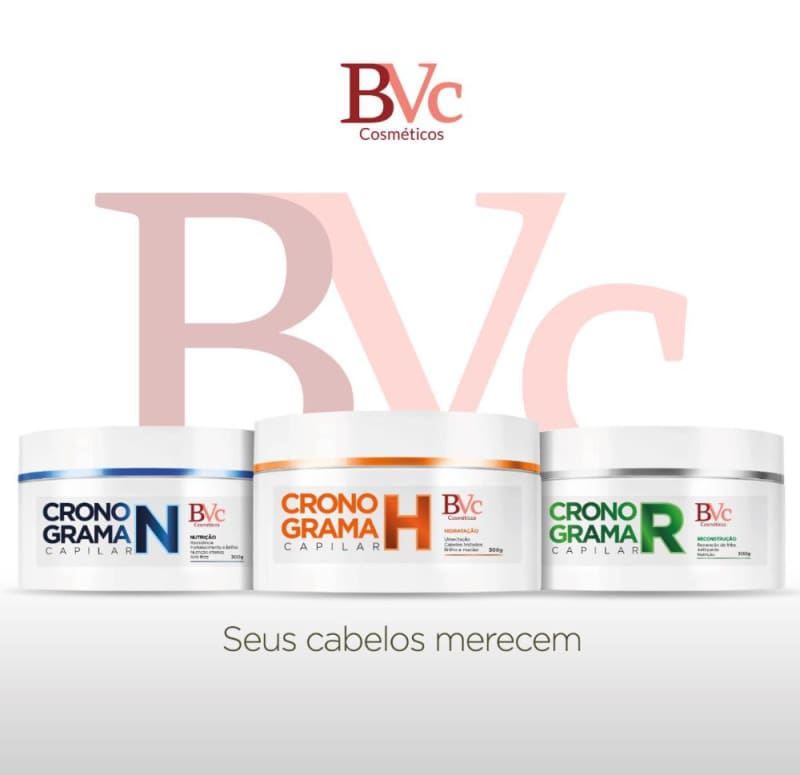 Kit BVc Cosméticos Cronograma Capilar | Beleza na Web