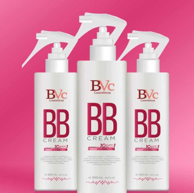 BVc Cosméticos BB Cream 10 em 1 Finalizador Capilar | Beleza na Web