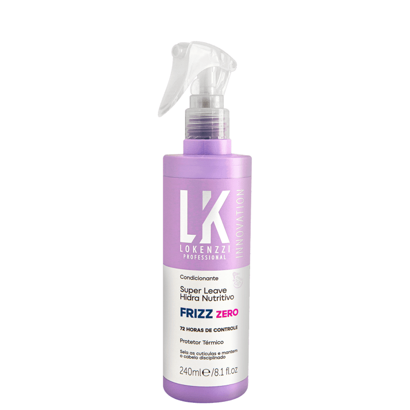 Spray Leave-in Lokenzzi Frizz Zero | Beleza na Web