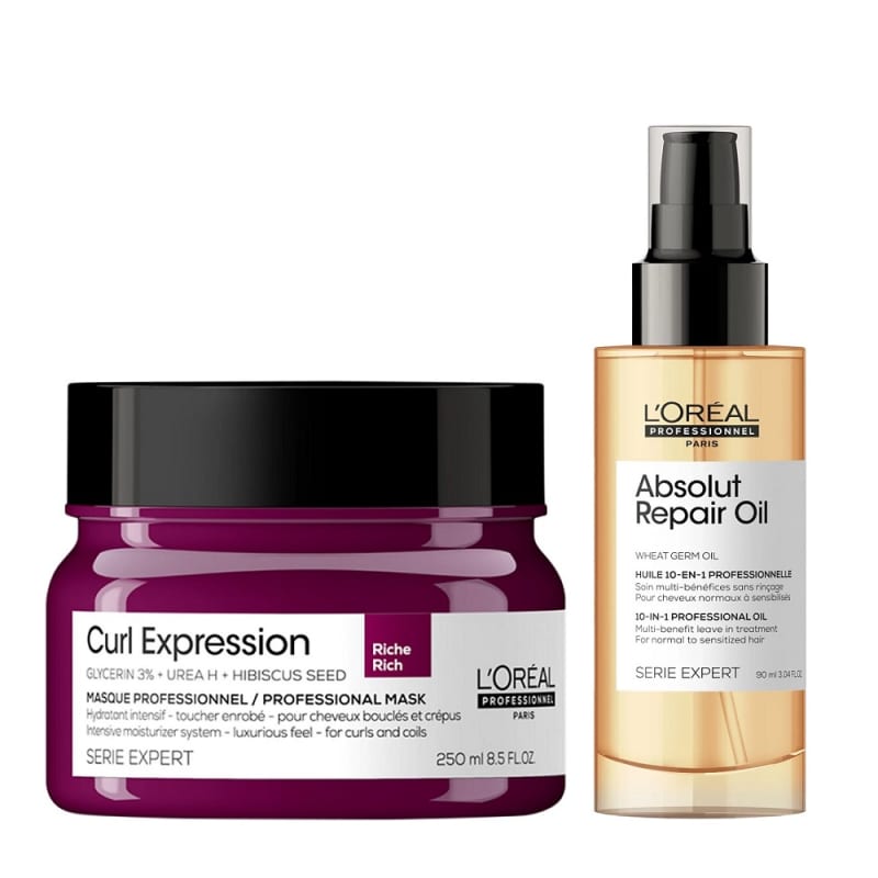 L'Oréal Professionnel Curl Expression Máscara Rich 250g + Absolut ...