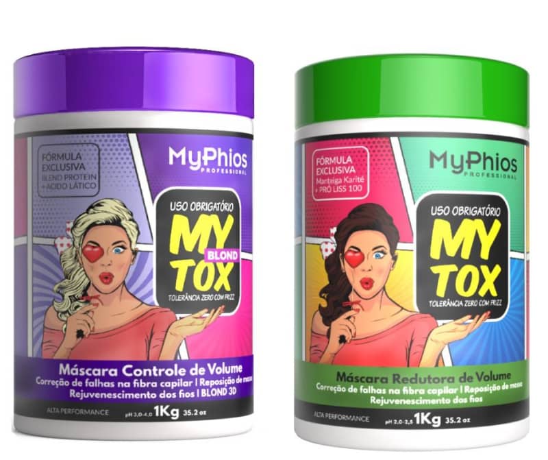 Kit Redutor de volume - MyTox Blond e Mytox 1kg