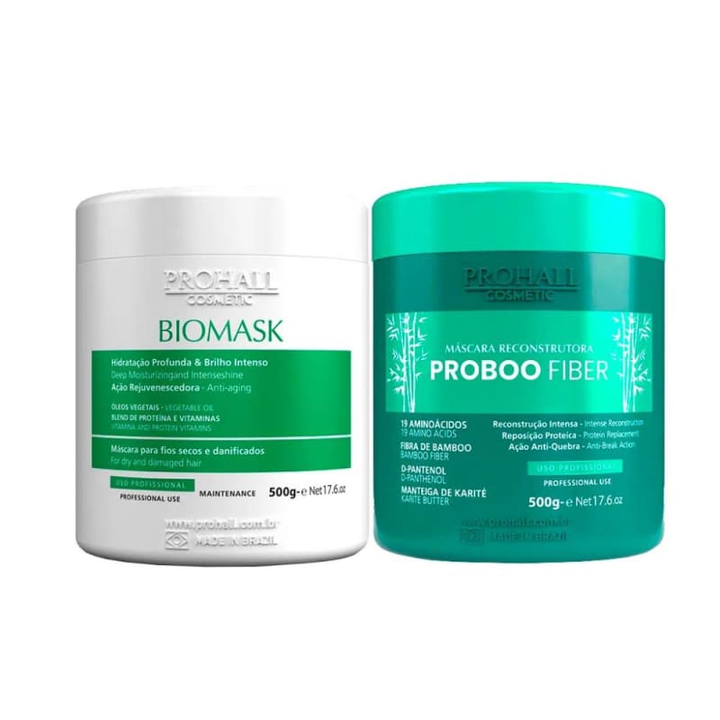 Kit Prohall Cosmetic Biomask Proboo Fiber | Beleza Na Web