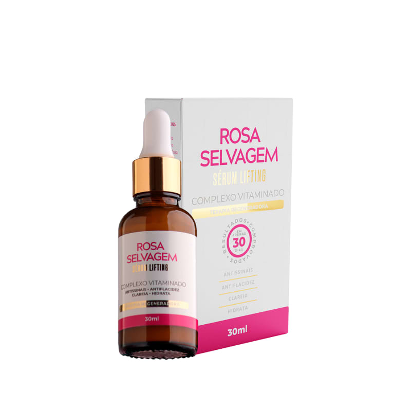 Sérum Facial Rosa Selvagem | Beleza Na Web