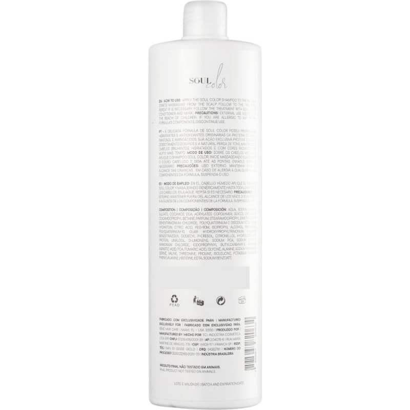 Kit Completo Profissional Soul Color Braé Sh Cd Másc Bb Spray