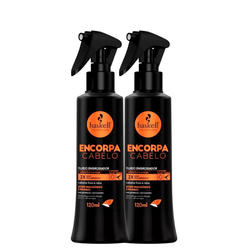 Kit Haskell Encorpa Cabelo - Fluído Engrossador | Beleza na Web