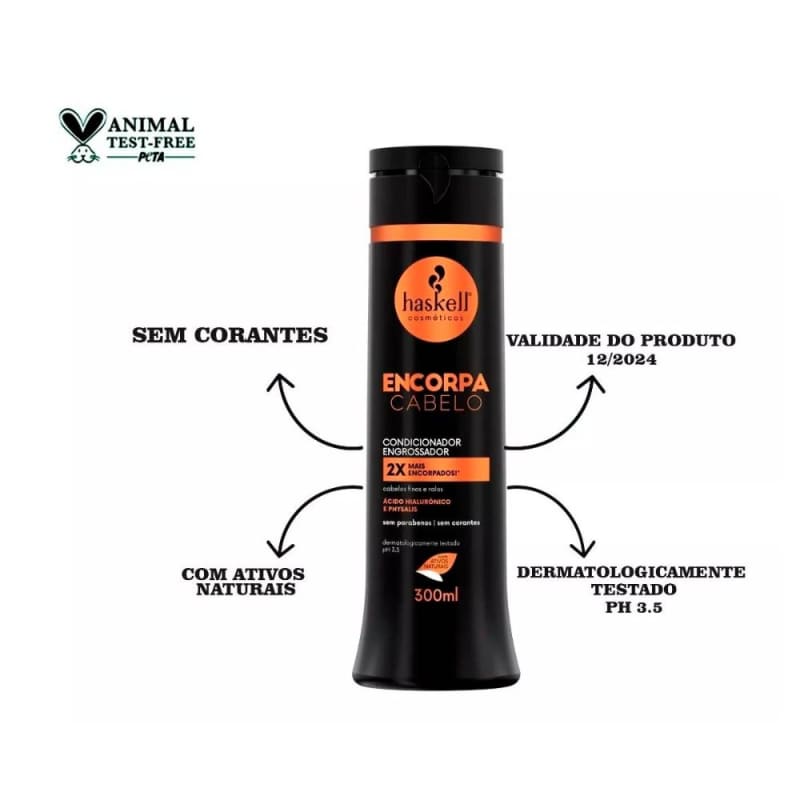 Kit Haskell Encorpa Cabelo Completo | Beleza na Web