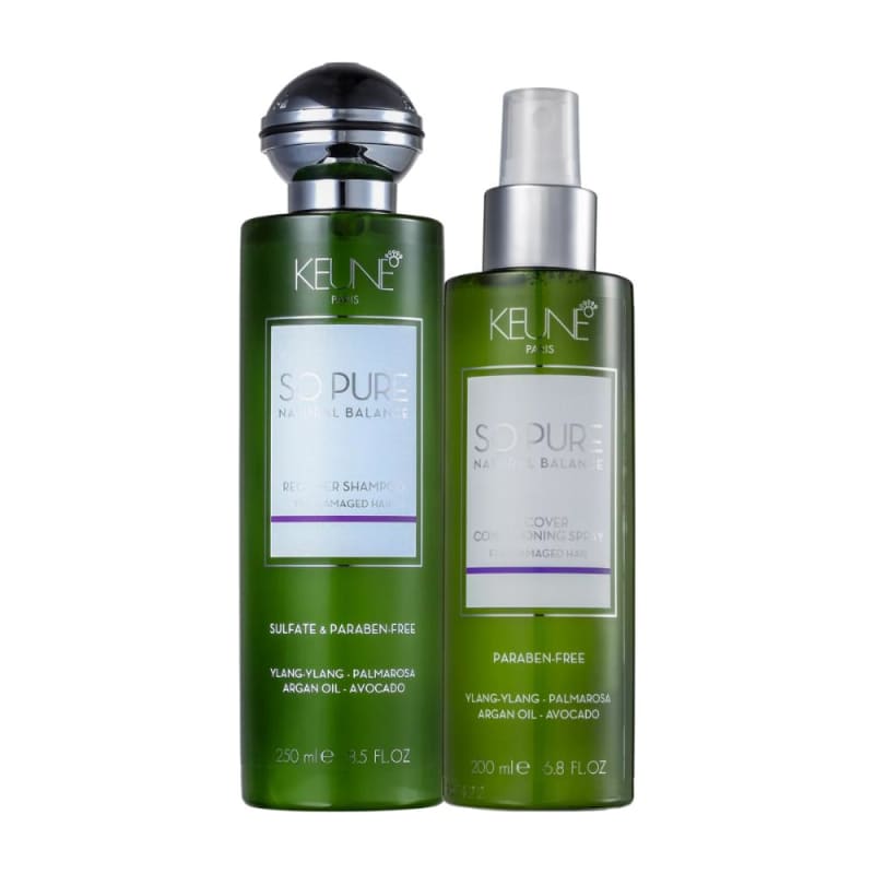 Kit Care Recover So Pure Keune Shampoo 250ml e Conditioning Spray 200ml