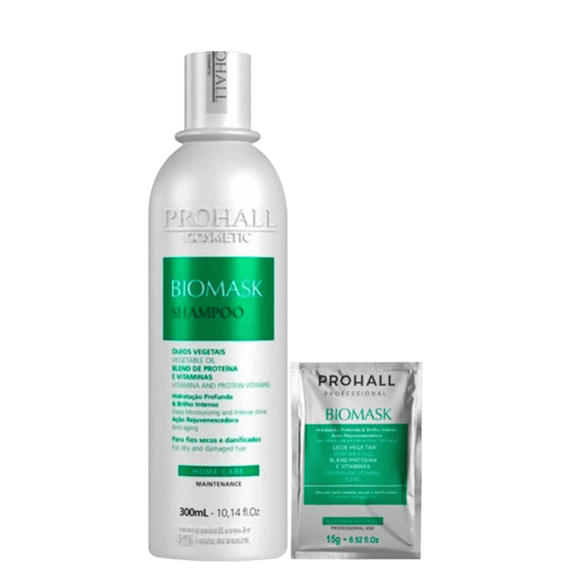 Shampoo Super Hidratante Biomask Home Care Prohall