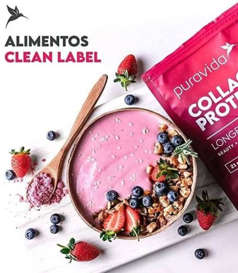 Suplemento Alimentar Pura Vida Collagen Protein Berries Silvestre | Beleza Na Web