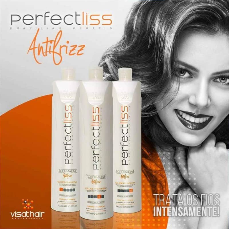 Kit Visat Hair Perfect Liss Tourmaline Salon Triplo | Beleza na Web