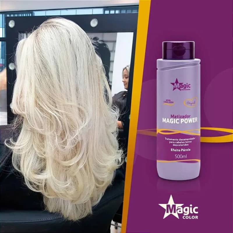 Matizador Magic Color Platinum Blond Efeito Pérola Beleza Na Web