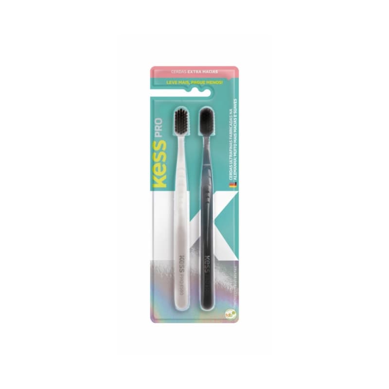 Escova Dental Kess Pro Extra Macias Bw 02 Un 2533