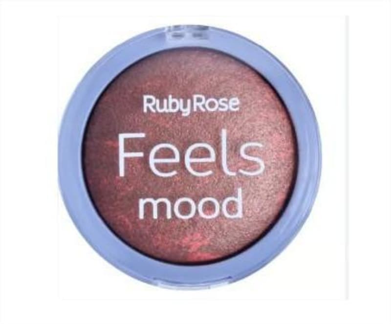 Blush Compacto Ruby Rose Feels Mood Baked | Beleza na Web