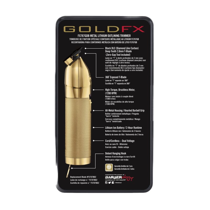 Máquina De Acabamento BaByliss Pro Gold Fx Bivolt | Beleza Na Web